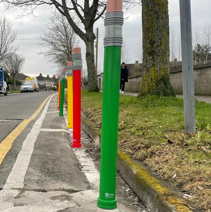 School Zone Screw-In Pencil Bollards - PWS Signs